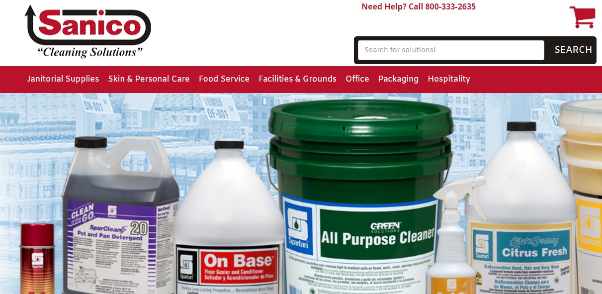 New Sanico Online Buying Experience! - Sanico Cleaning Solutions